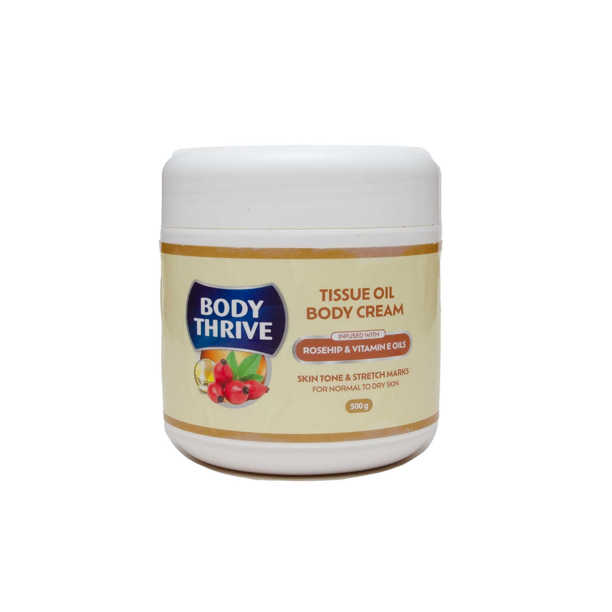 Body Thrive Tissue Oil Cream (500g) – YOLOBRANDS